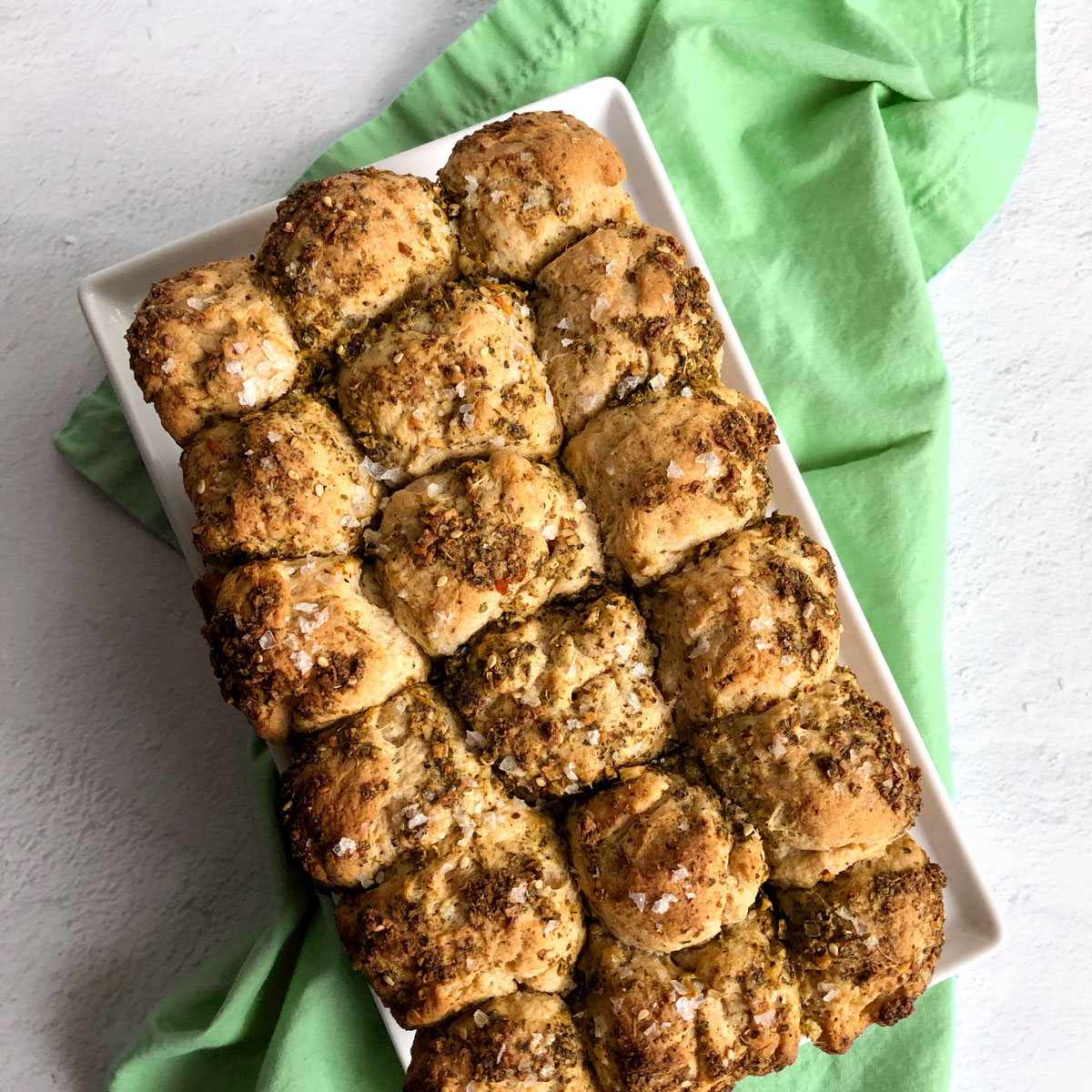 Savoury Sour Cream Pull-Apart Loaf | Fikabröd