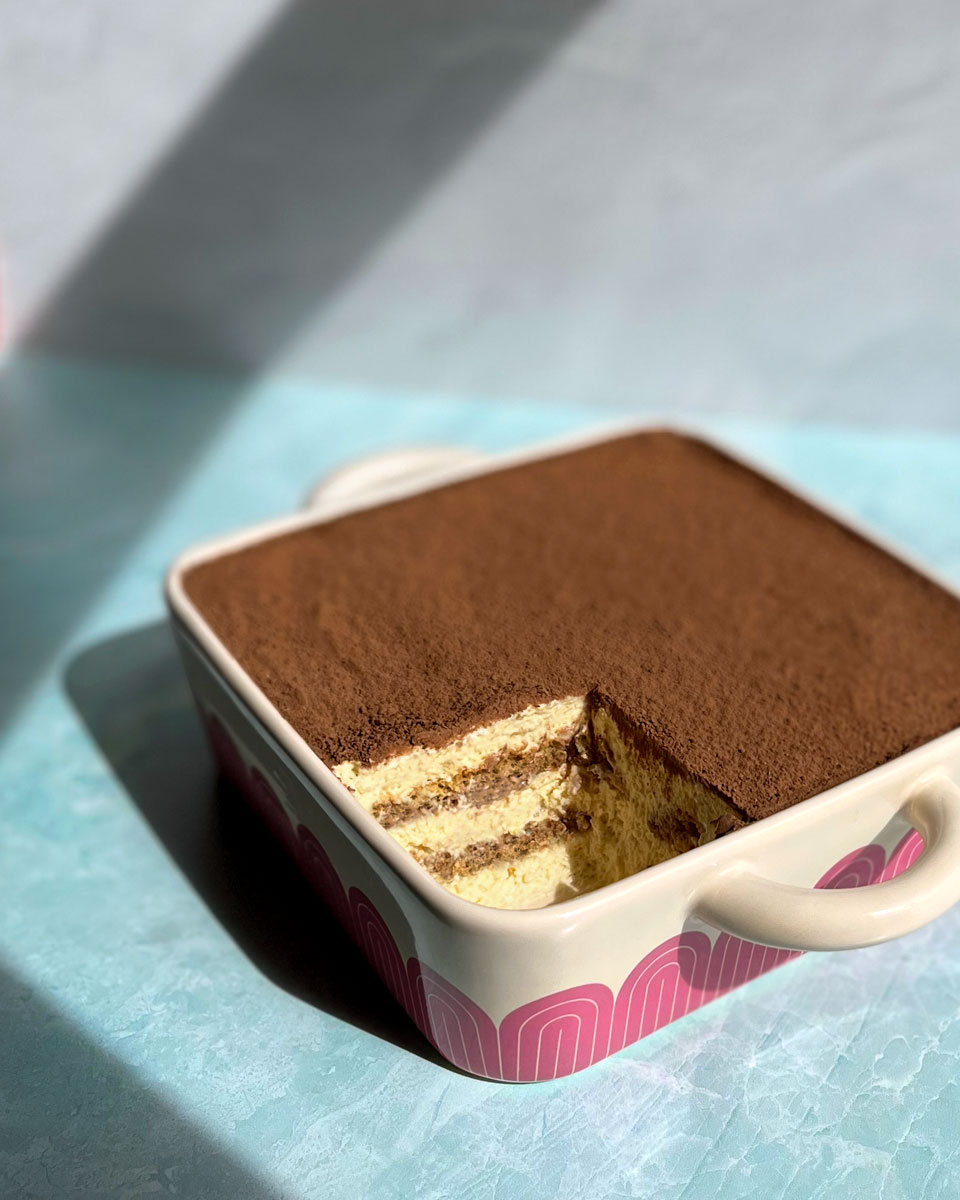 Cardamom + Rose Tea-ramisu | Fikabröd