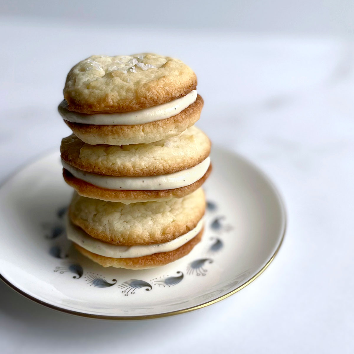 Cheese Tea Sandwich Cookies | Fikabröd