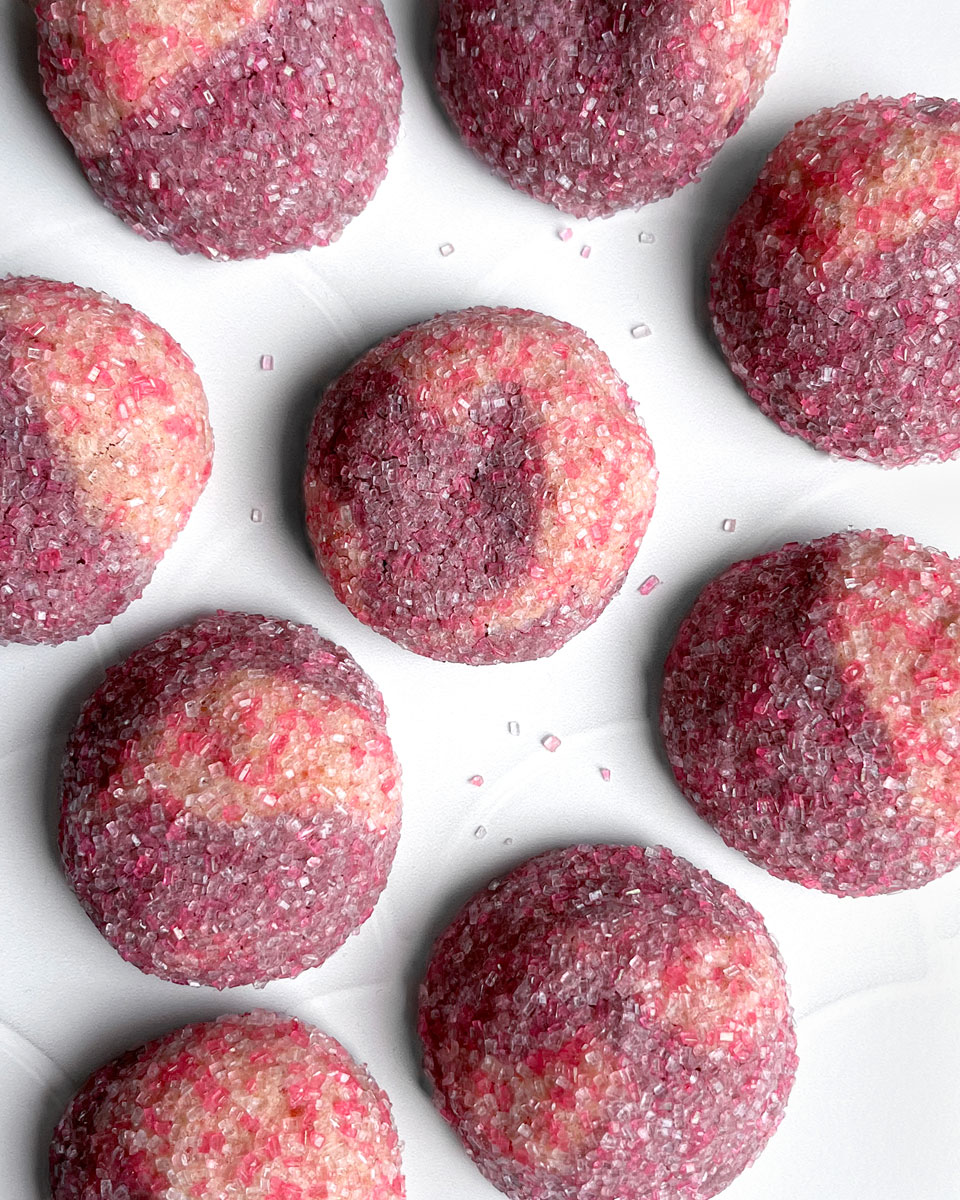 Lychee-Strawberry Cookies | Fikabröd