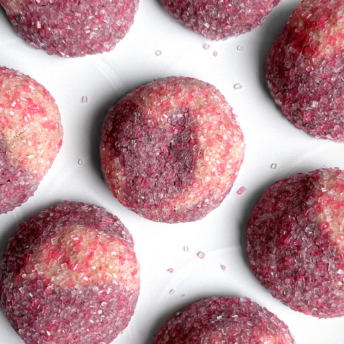 Lychee-Strawberry Cookies | Fikabröd