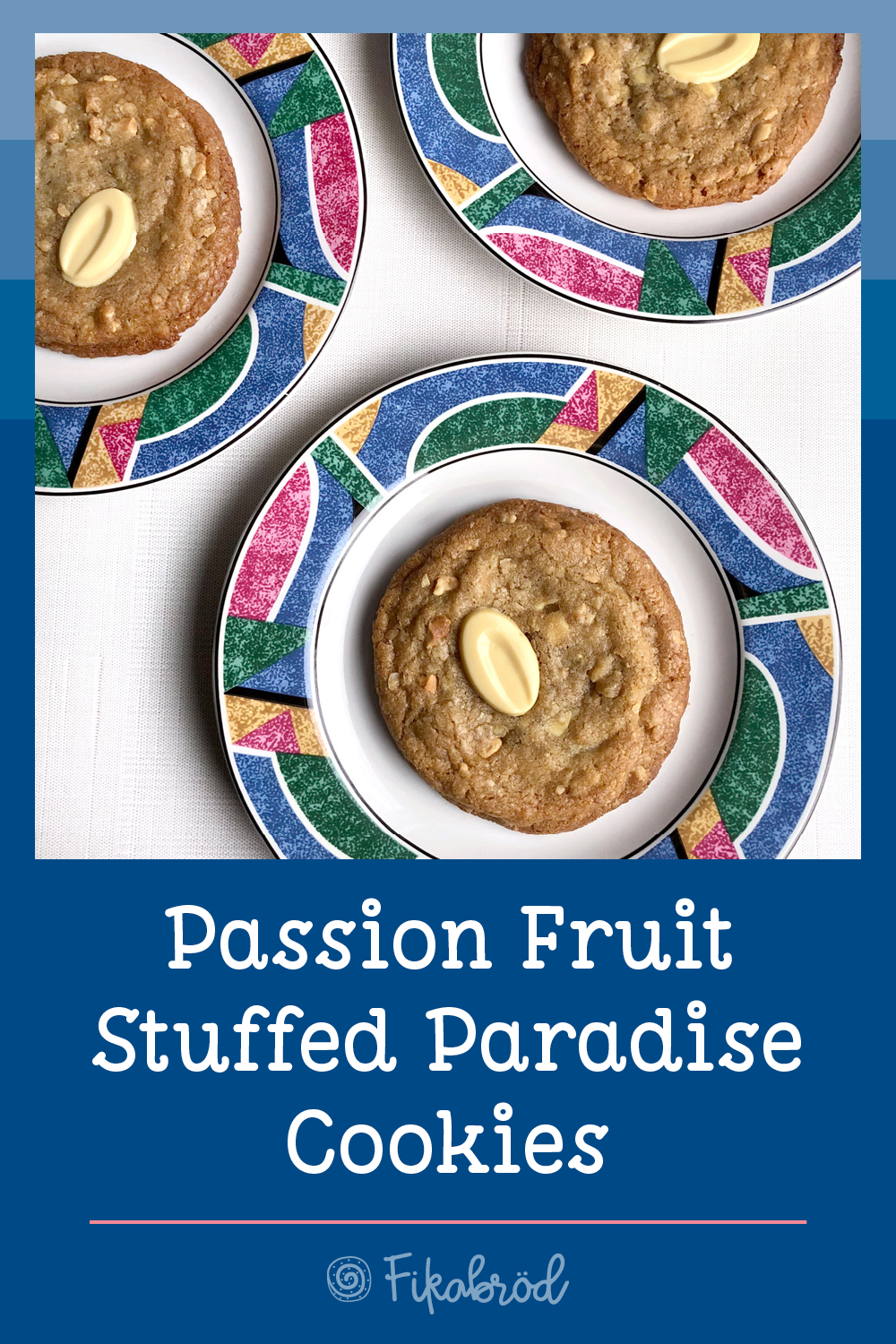 Passion Fruit Stuffed Paradise Cookies | Fikabröd