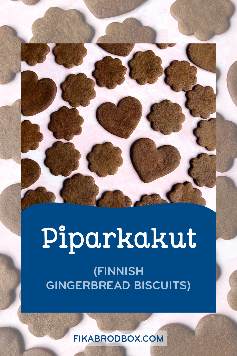 Piparkakut (Finnish Gingerbread Biscuits) | Fikabröd