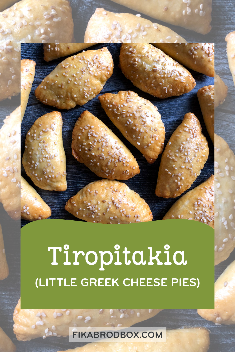 Tiropitakia (Little Greek Cheese Pies) | Fikabröd